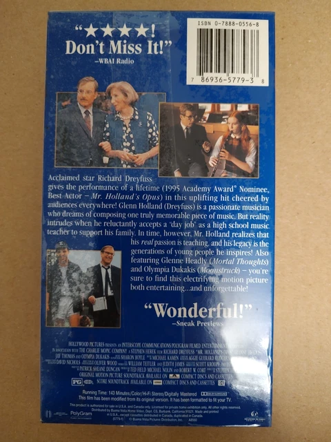 MR. HOLLAND'S OPUS (VHS, 1995) £2.72 - PicClick UK