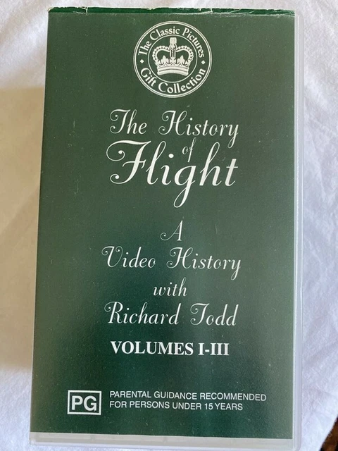 THE HISTORY OF Flight: A Video History VHS ~ 3 x Tape Box Set ~ Vol I ...