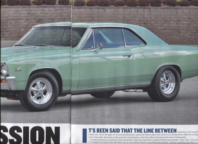 1967 CHEVROLET CHEVELLE SS 427 HARDTOP MODIFIED 7 PG COLOR Article $8. ...