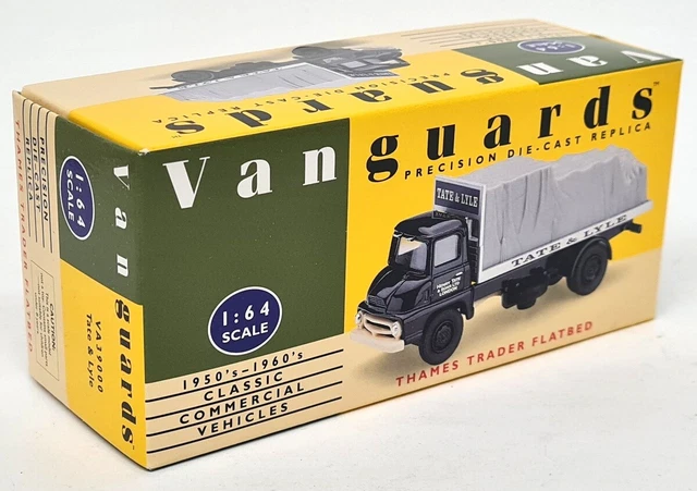 VANGUARDS 1/64 FORD Thames Trader Flatbed Lorry Tate & Lyle VA39000 ...