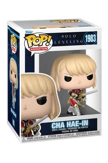 SOLO LEVELING POP! Animation Vinyl Figure Cha Hae-In 9 cm #1983 ...