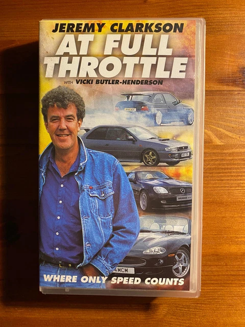 AT FULL THROTTLE VHS 2000 Jeremy Clarkson £9.00 - PicClick UK