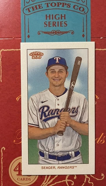 2023 TOPPS 206 High Series Corey Seager Uzit annonce dos 1:6 Texas ...