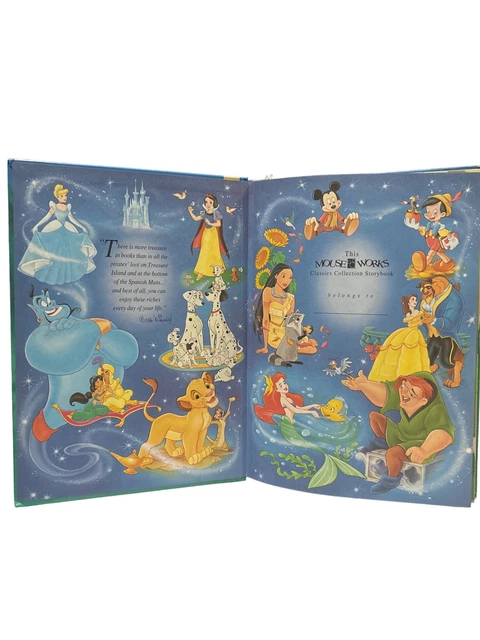 DISNEY'S CINDERELLA CLASSIC Storybook Collection By Mouse Works 1993 ...
