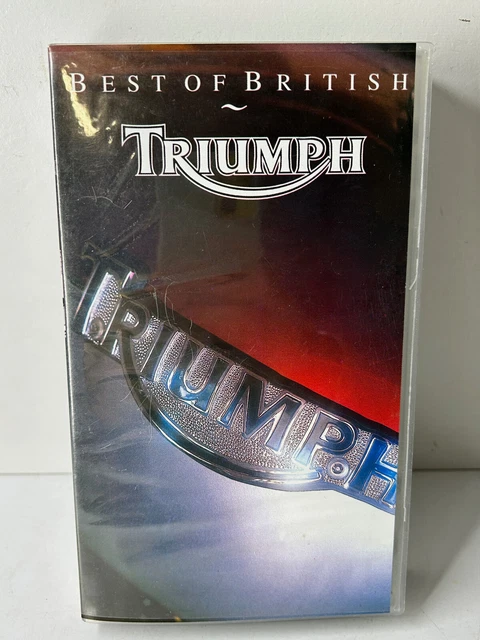 BEST OF BRITISH - Triumph VHS Video Cassette Tape £15.49 - PicClick UK