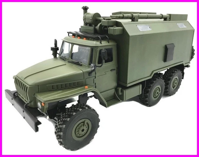 WPL URAL 4320 B-36 RTR 1:16 grün 6x6 2.4GHz RC Militär LKW Crawler Off ...