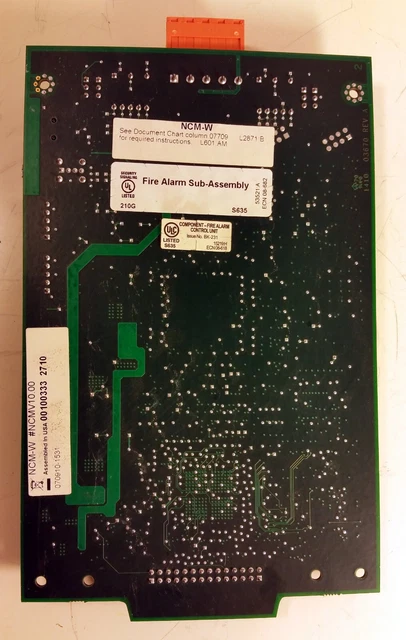 NOTIFIER NCM-W REV A1 Fire Alarm Interface Card PCB $99.24 - PicClick CA