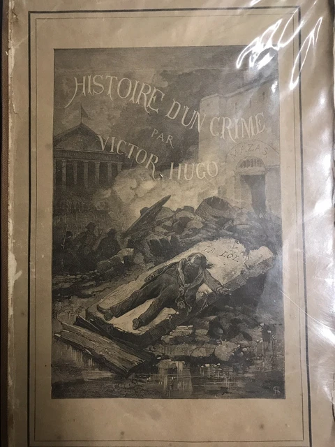 VICTOR HUGO 1879 Illustrated Edition Eugène Hugues Crime Story £60.07 ...