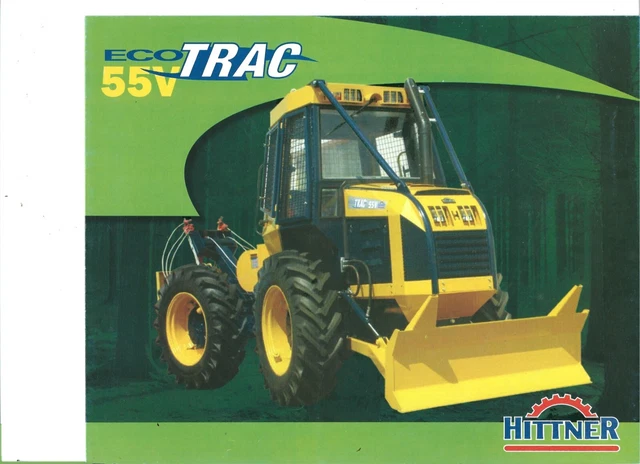 BROCHURE PROSPECTUS PROSPEKT tracteurs HITTNER ECO TRAC 55 V EUR 5,50 ...