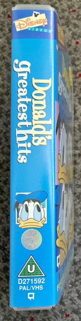 VINTAGE RARE WALT Disney VHS - Donald’s Greatest Hits - Donald Duck £3. ...