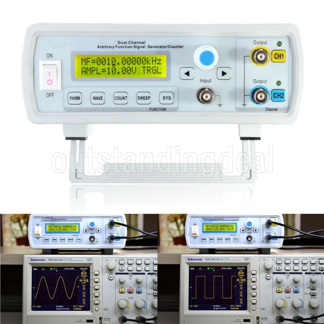 FY3200S 24MHZ DUAL-CHANNEL Arbitrary Waveform DDS Function Signal ...