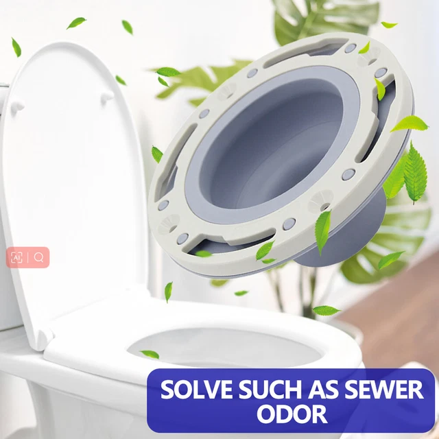 SPILL TOILET FLANGE Fitting Anti Leakage Drain Lines Practical Easy ...