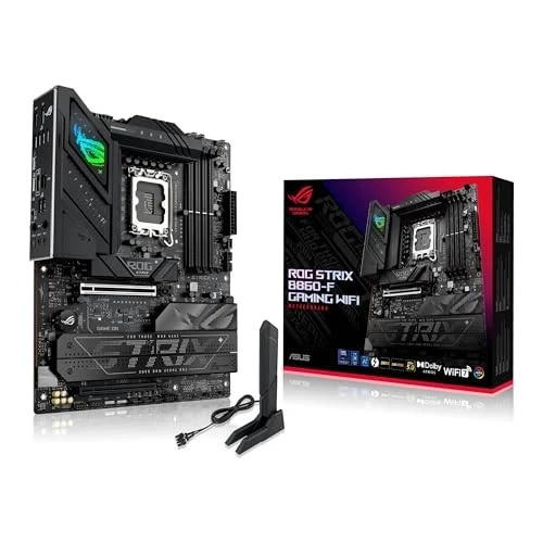 ASUS INTEL CORE Ultra Processors LGA1851 B860 ATX ROG STRIX B860-F ...