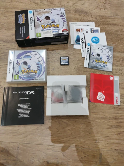 POKEMON ARGENT SOULSILVER Nintendo DS Version FRA Pokewalker Collector ...