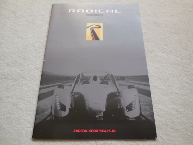 RADICAL RENNWAGEN PROSPEKT / Racing cars brochure von / from 2017 £6.77 ...