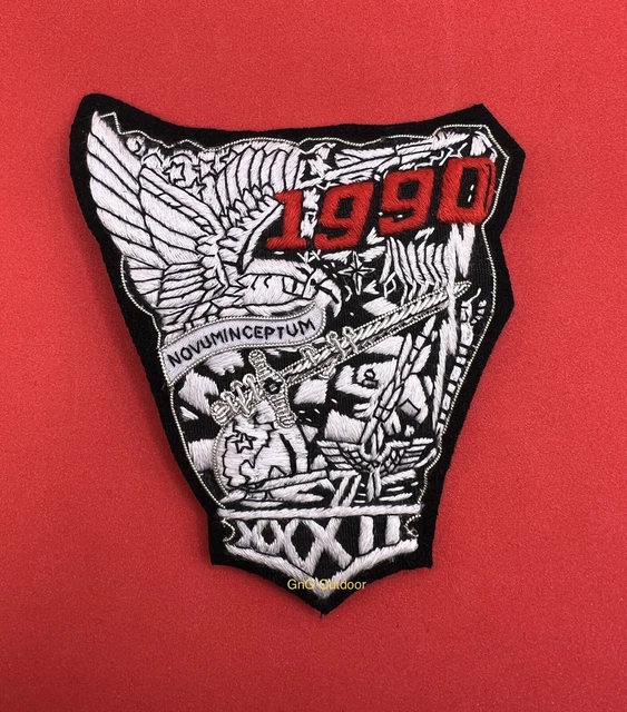 US AIR FORCE Academy Class of 1990 Badge USAF Academy Embroidered ...