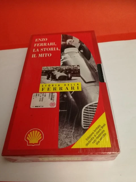 FERRARI ENZO LA Storia Il Mito Video VHS SHELL Cassetta Sigillata EUR 6 ...