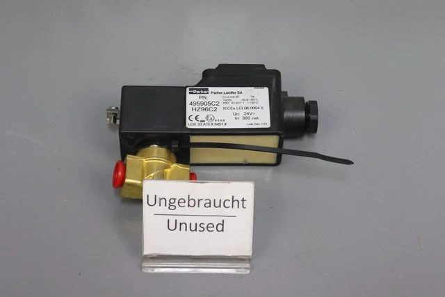 PARKER LUCIFER SA 495905C2 HZ96C2 496489 Solenoid Valve Unused £347.21 ...