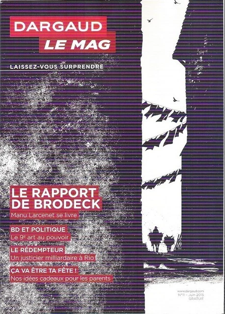 LE RAPPORT DE Brodeck - Manu Larcenet - Dargaud Le Mag N° 11 EUR 1,00 ...