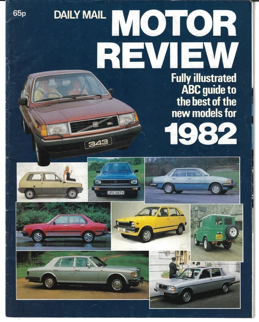DAILY MAIL MOTOR Review For 1982 UK Car Market Review Magazine £15.00 ...