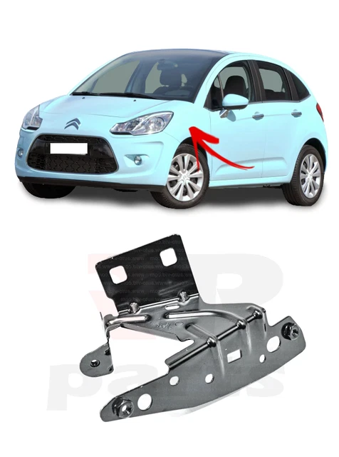 SUPPORT DE MONTAGE de garde-boue d'aile gauche, pour CITROEN C3 2010 ...