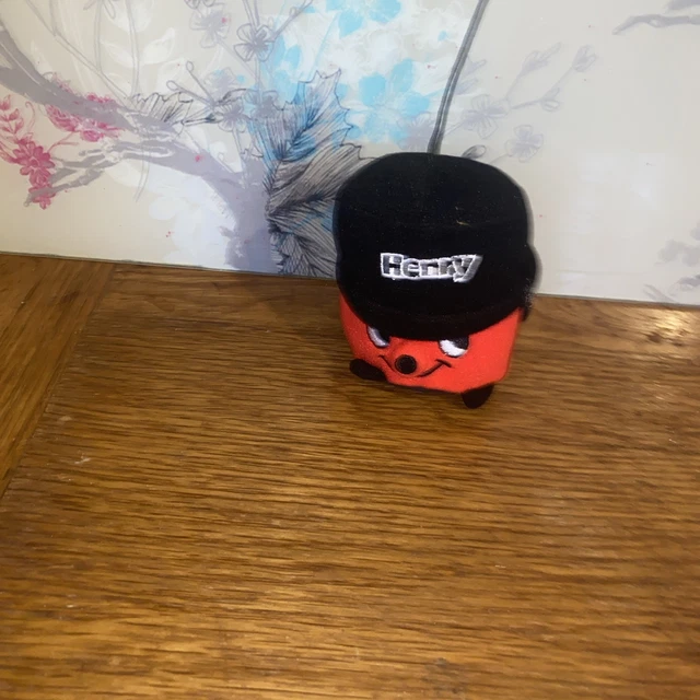RARE HENRY THE Hoover Plush Soft Toy. Hanging. Numatic. Red Black. 4" £ ...