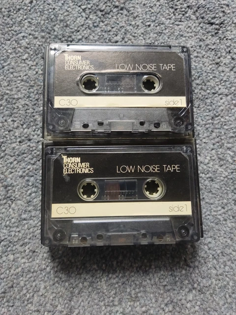 THORN CONSUMER ELECTRONICS C30 Low Noise Cassette Tape X2 £31.88 ...