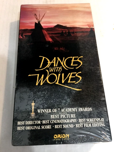 DANCES WITH WOLVES VHS Tape Ships Same Day With Tracking: Brand New! £8 ...