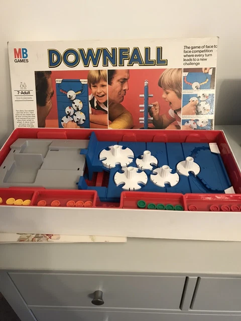 VINTAGE MB GAMES DOWNFALL Game 1977 £30.00 - PicClick UK