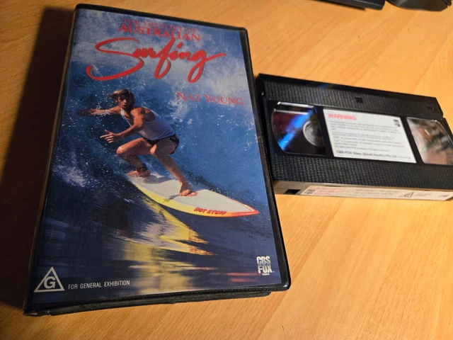 THE HISTORY OF AUSTRALIAN SURFING VHS VIDEO CASSETTE TAPE rare 1985 $15 ...
