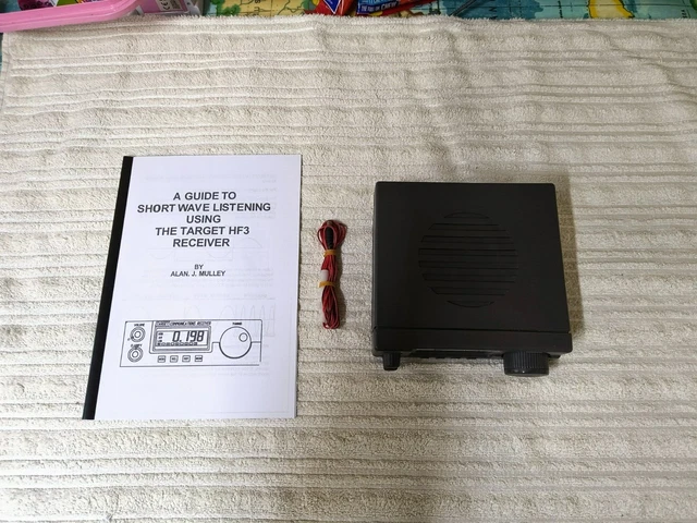TARGET HF3 GENERAL Coverage HF Receiver Complete with Manual & Fused ...