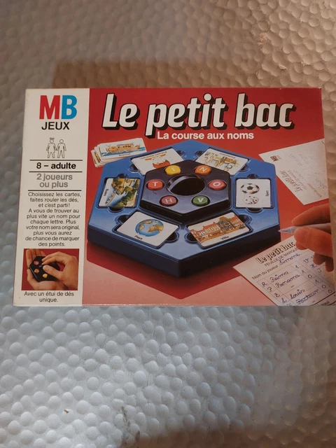 JEU LE PETIT bac la course aux noms MB EUR 8,00 - PicClick FR