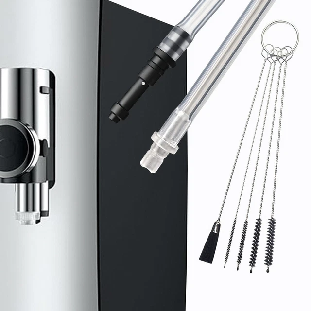 TUBE BRUSH SET Milk Tube Kit Espresso Machine Tube Fits Fine Foam ...