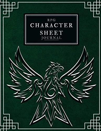 RPG CHARACTER SHEET Journal DnD 5e: (..., Griggs, Shawn EUR 8,15 ...