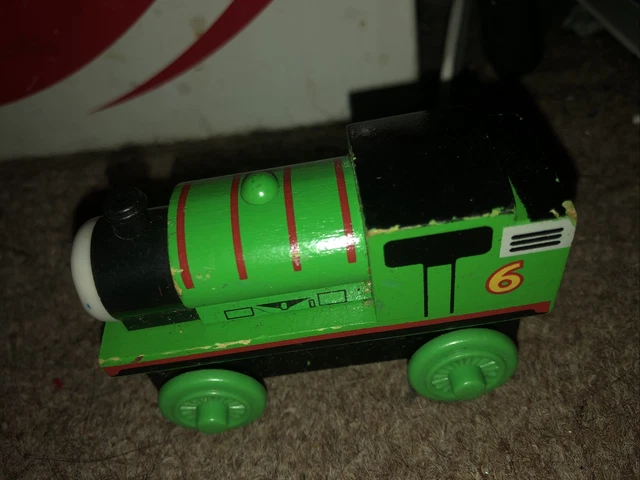 PERCY TRAIN THOMAS The Tank Engine & Friends Wooden Learning Curve Brio ...