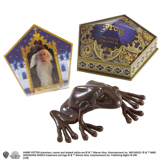 HARRY POTTER CHOCOLATE Frog Prop Replica (Non Comestible) Noble ...