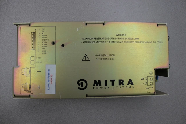 MITRA POWER SYSTEMS Typ PE3242/00 Netzteil EUR 77,12 - PicClick DE