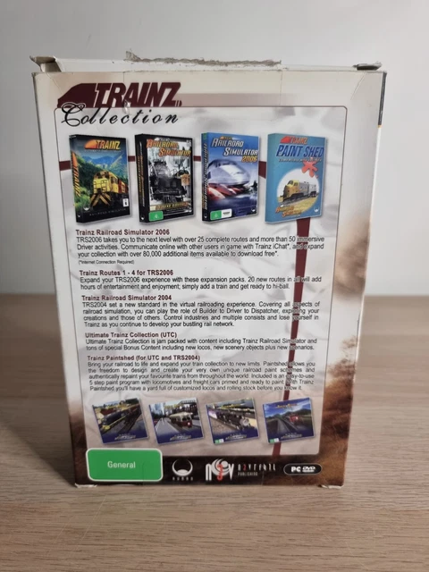 TRAINZ COLLECTION RAILROAD Simulator PC DVD EUR 18,86 - PicClick FR