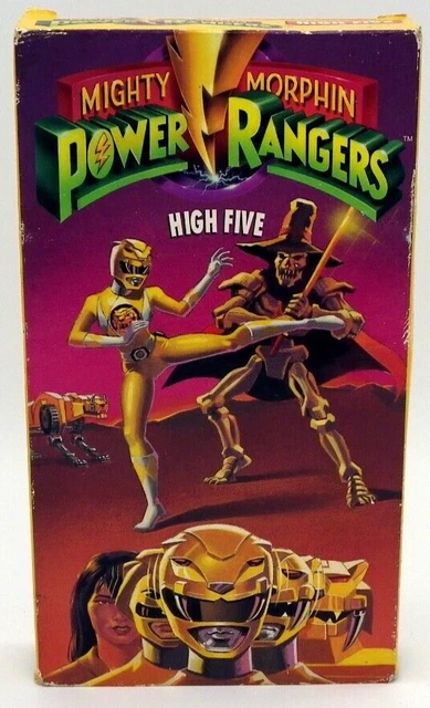 MIGHTY MORPHIN POWER Rangers High Five (VHS, 1993) $7.99 - PicClick CA