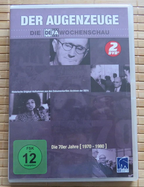 DVD DER AUGENZEUGE DEFA Wochenschau Die 70er Jahre (1970-1980) EUR 24 ...