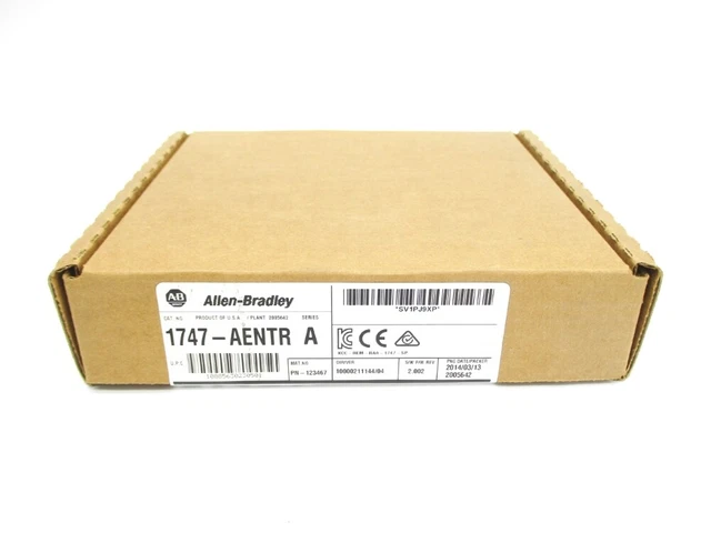 NEW ALLEN-BRADLEY 1747-AENTR AB 1747AENTR EtherNet/IP Adapter Module ...