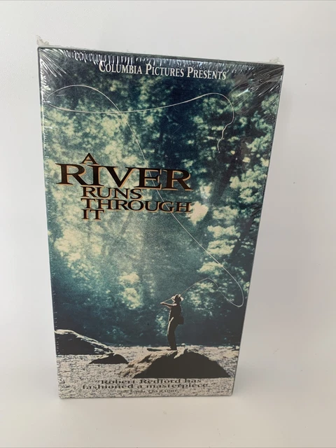 A RIVER RUNS Through It VHS Sealed with Robert Redford & Brad Pitt 1993 ...