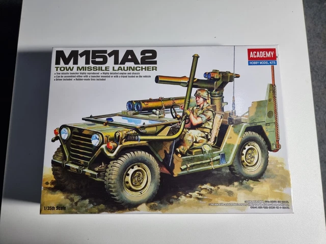 ACADEMY MODEL KITS M151A2 Tom Missile Launcher 1:35 Scale 13406 £17.99 ...