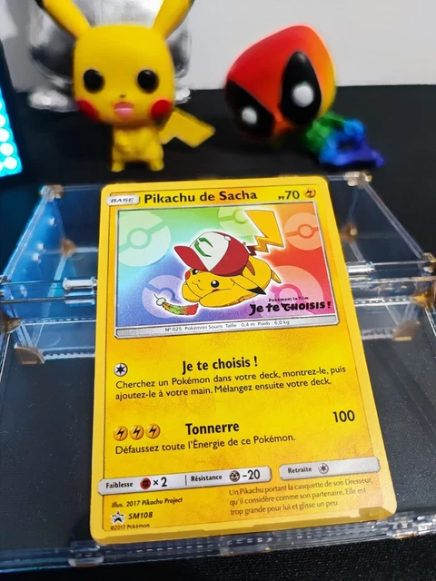 CARTE POKÉMON PIKACHU de Sacha SM108 Fr Bon état Général EUR 2,50 - PicClick FR