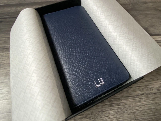 DUNHILL CADOGAN 10CC Zip Coat Wallet Made In Italy Retail £595 Bnib £ ...