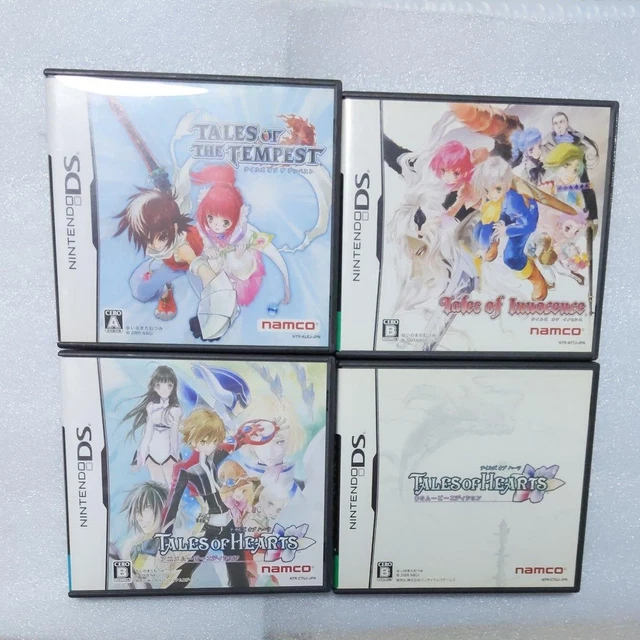 NINTENDO DS TALES of the Tempest Innocence Hearts (Anime & CG) 4Games ...