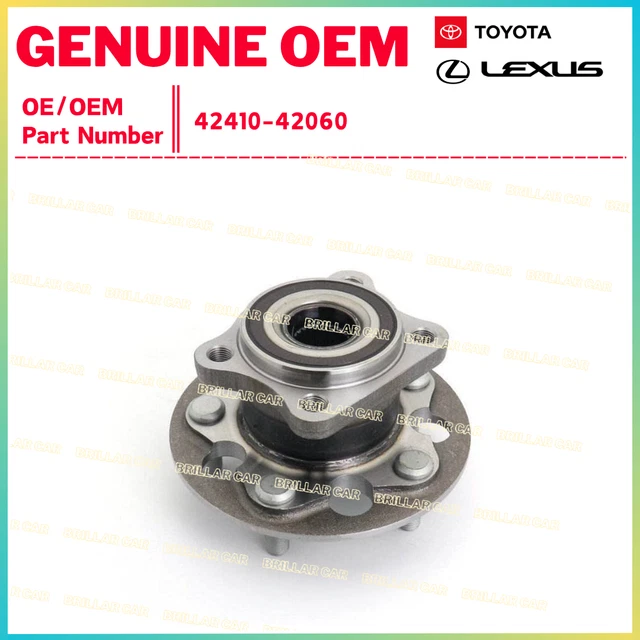 TOYOTA GENUINE RAV4 19-21 Rear Wheel Bearing and Hub 42410-42060 OEM ...