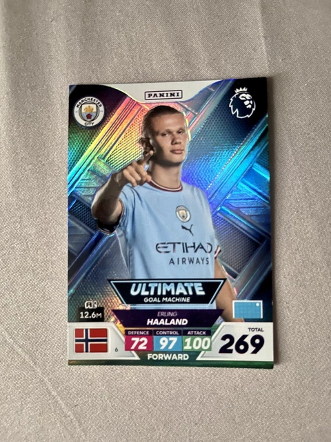 ERLING HAALAND, ULTIMATE Goal Machine, Adrenalyn XL 2023 Card £2.50 ...