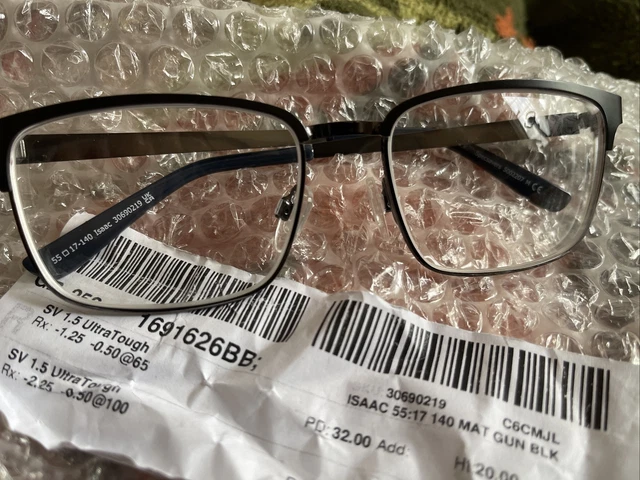 SPECSAVERS ISAAC MENS Glasses Frames Eyeglasses New 30690219 Gunmetal ...
