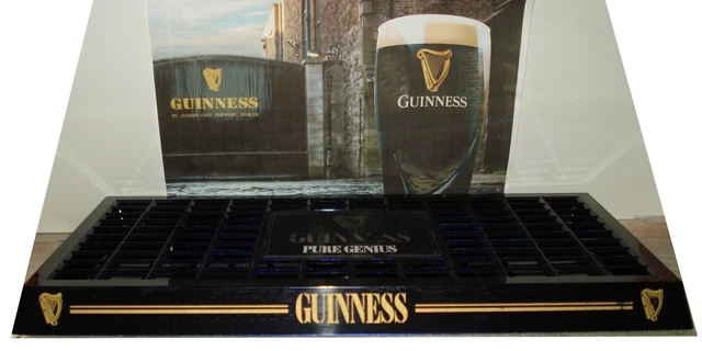 GUINNESS PURE GENIUS Two Piece Plastic Drip Tray £9.99 - PicClick UK